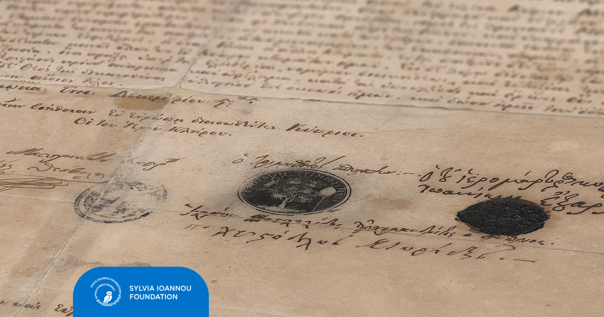 Η κυπριακή «Διακήρυξη» της 6ης Δεκεμβρίου 1821 - Sylvia Ioannou Foundation