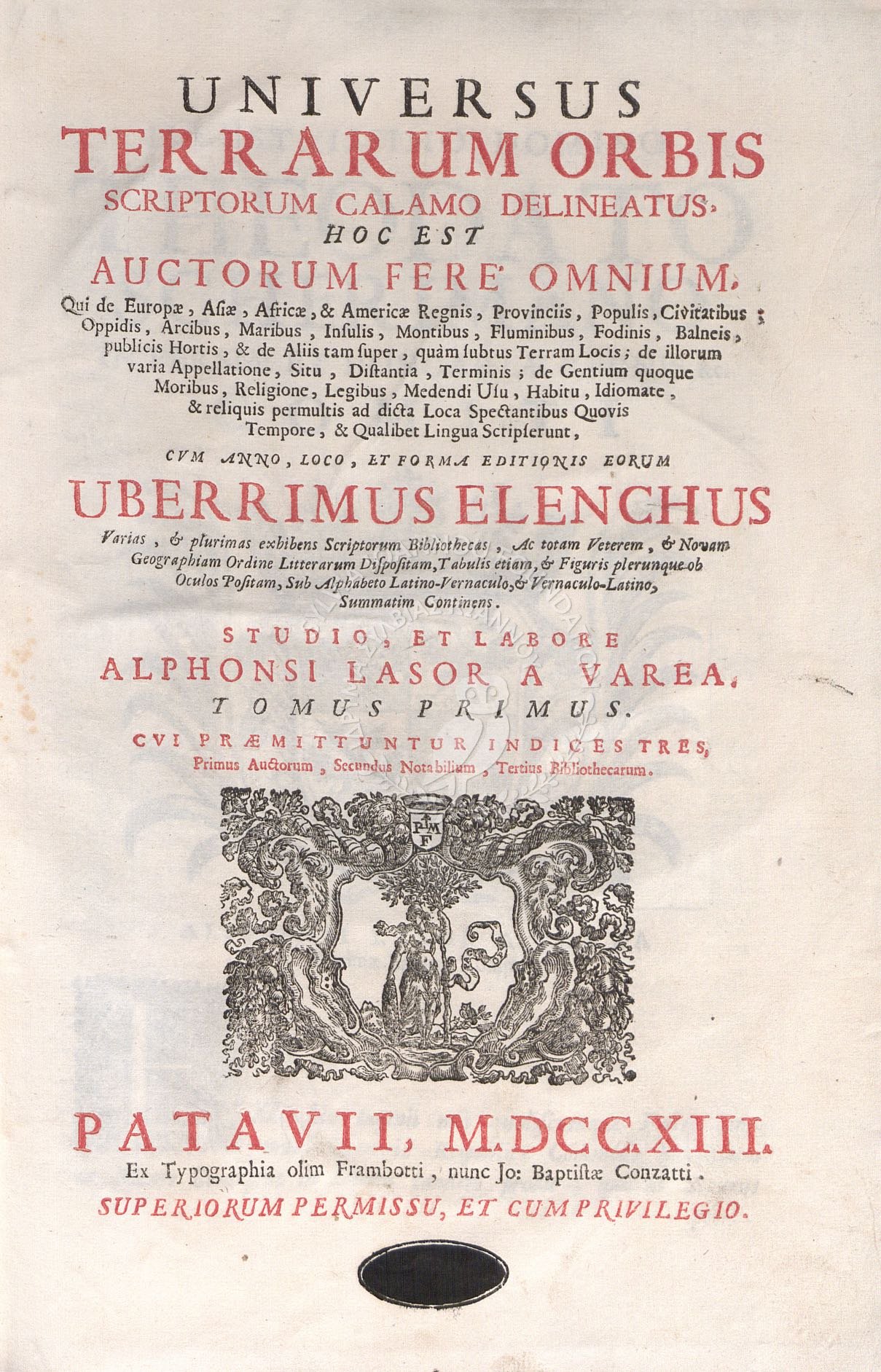 Universus Terrarum Orbis Scriptorum Calamo Delineatus ... - Sylvia ...